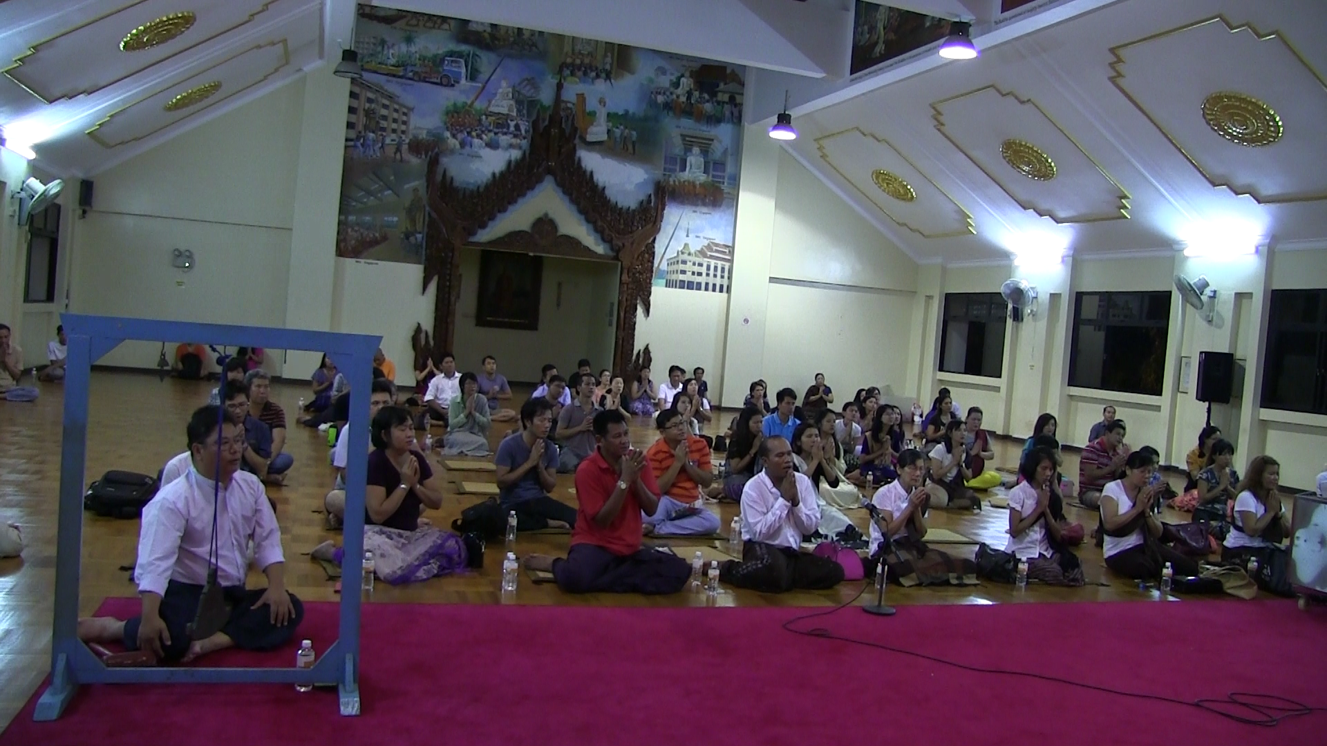 Chanting Session – Burmese Buddhist Temple
